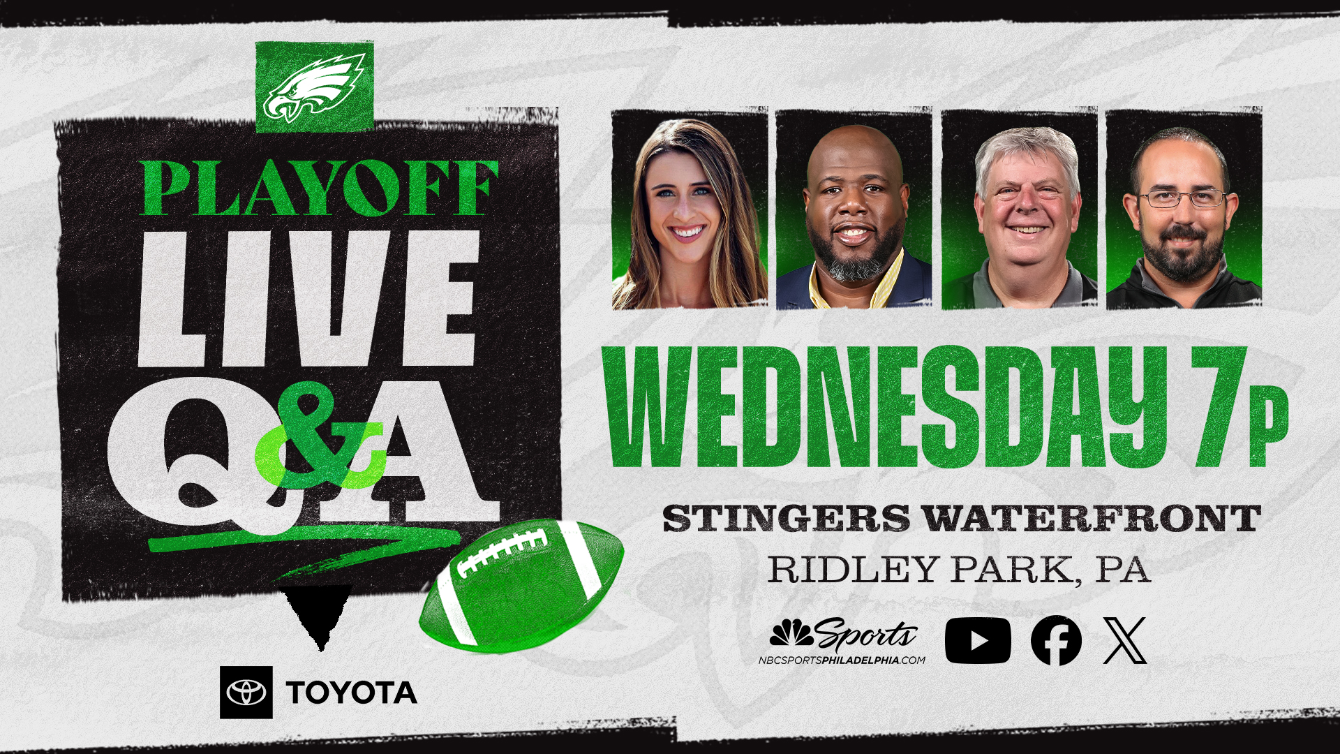 Road to Victory Bus Tour returns for Eagles Wild Card game – NBC Sports Philadelphia