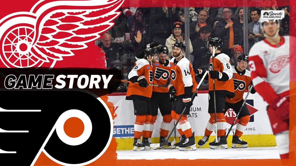 Flyers grab OT win over Red Wings, improve to 5-0-1 in last 6 games ...