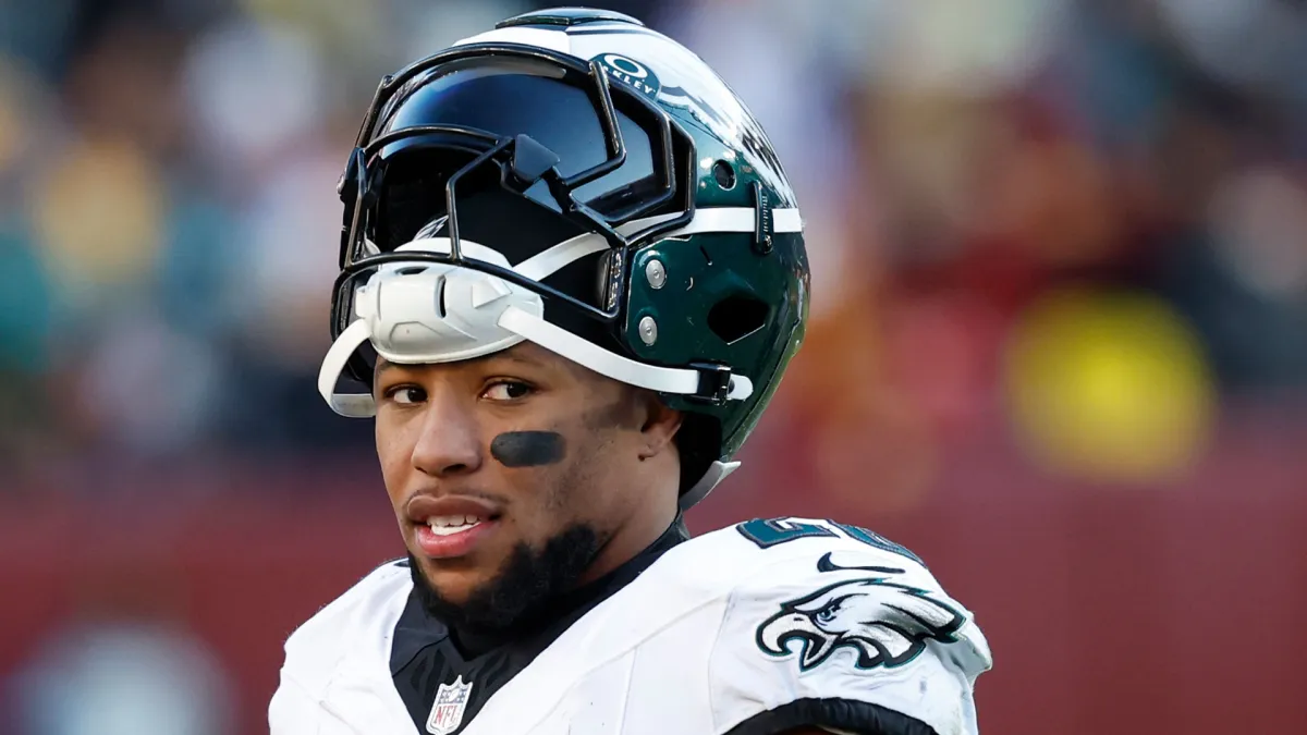 Eagles’ Saquon Barkley wanted to go for record, but at peace with ...