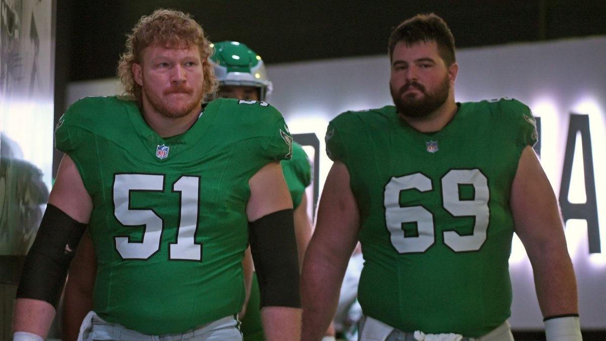 Eagles’ Landon Dickerson ready to play center if needed – NBC Sports ...