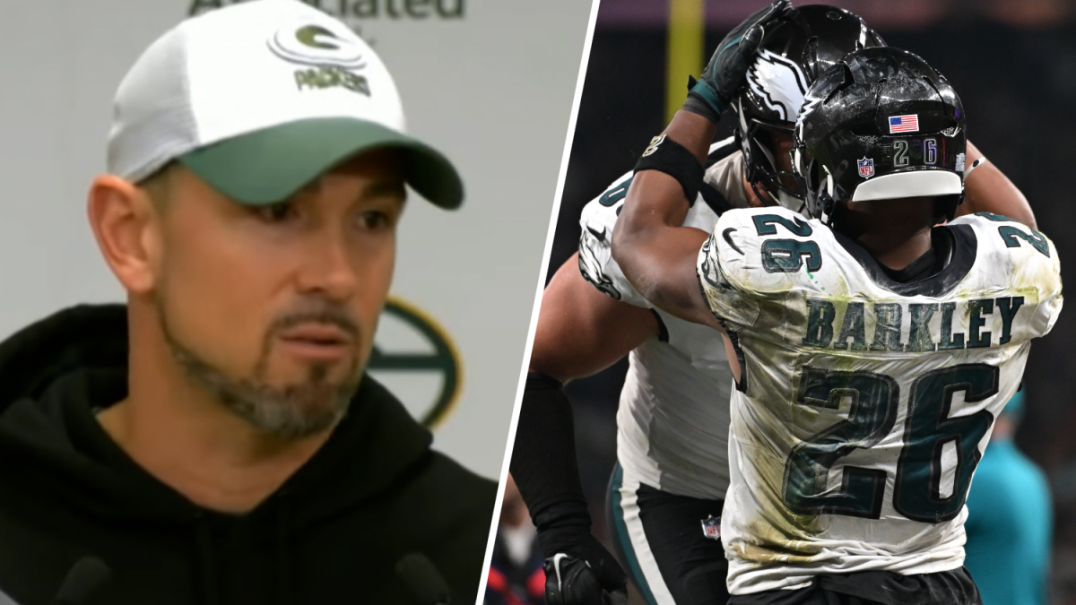 Packers head coach LaFleur gives high praise to Eagles defense ahead of ...