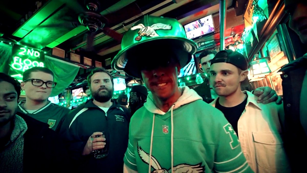 Gillie Da Kid hypes the Eagles up before Super Bowl LIX – NBC Sports ...