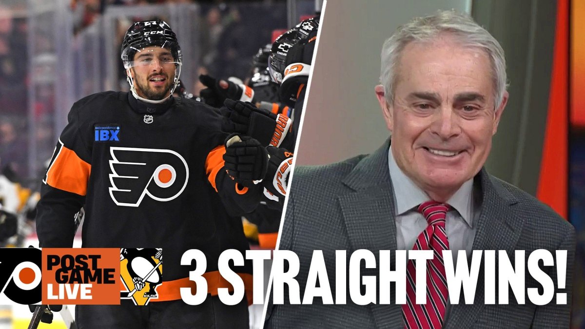 Al Morganti: Flyers ‘absolutely ran over’ Penguins in 6-1 win – NBC ...