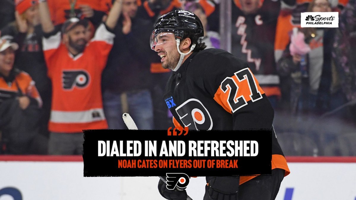 Noah Cates: Flyers ‘refreshed’ and ‘excited’ after 4 Nations Face-Off ...