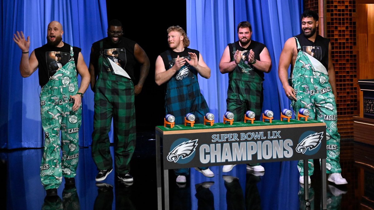 Eagles’ offensive line achieved rare notoriety in 2024 – NBC Sports ...