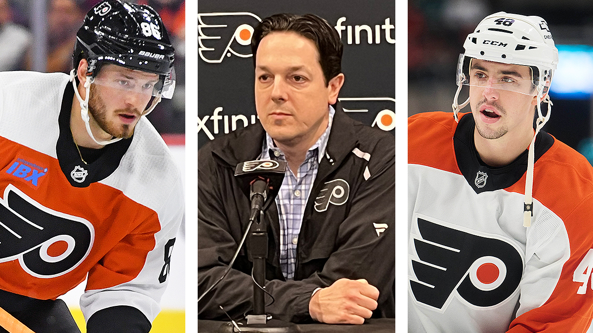 Flyers discuss impact of Joel Farabee, Morgan Frost trade – NBC Sports ...