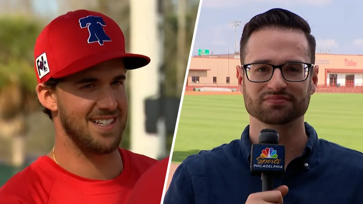 Recapping the first day of pitchers and catchers reporting at Phillies ...