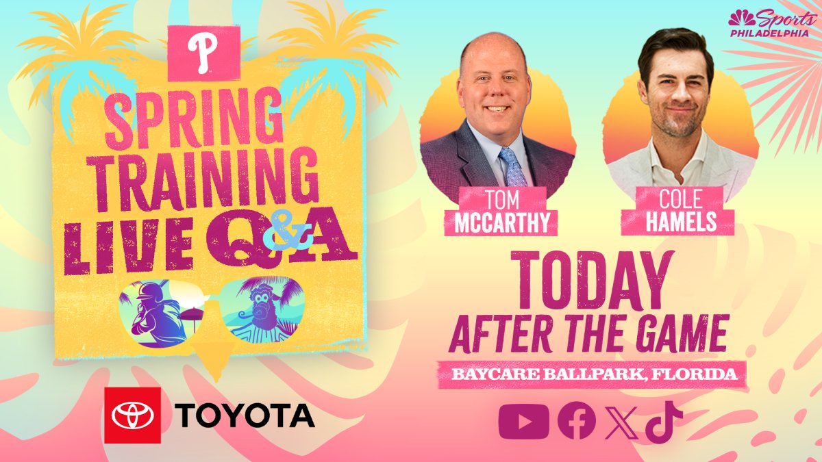 Cole Hamels joins Phillies Springs Training Live Q&A – NBC Sports ...