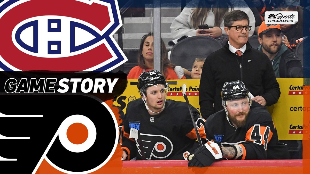 Matvei Michkov, Sean Couturier power Flyers to 6-4 win after John ...