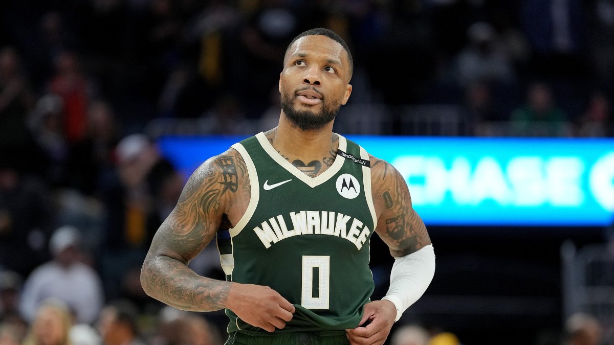 Bucks say Damian Lillard has deep vein thrombosis in right calf – NBC ...