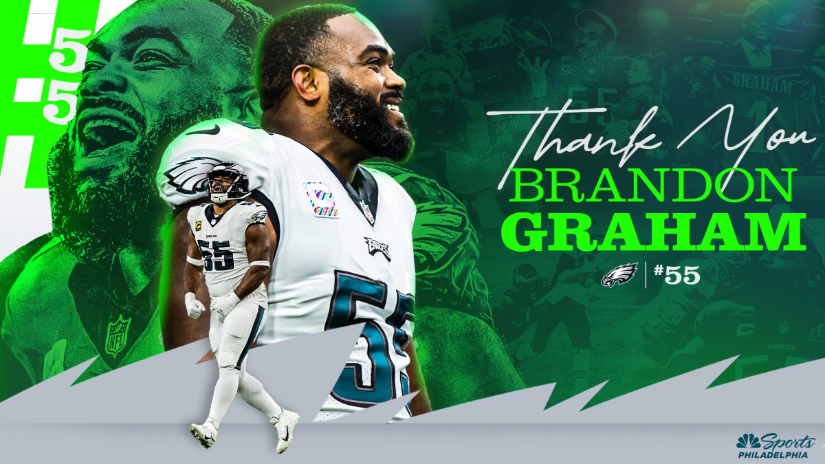 Brandon Graham’s FULL opening statement, announcing his retirement from ...
