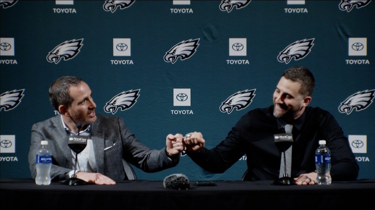 ‘He plays an Eagles brand of football’ – Roseman and Sirianni break down Andrew Mukuba pick ...