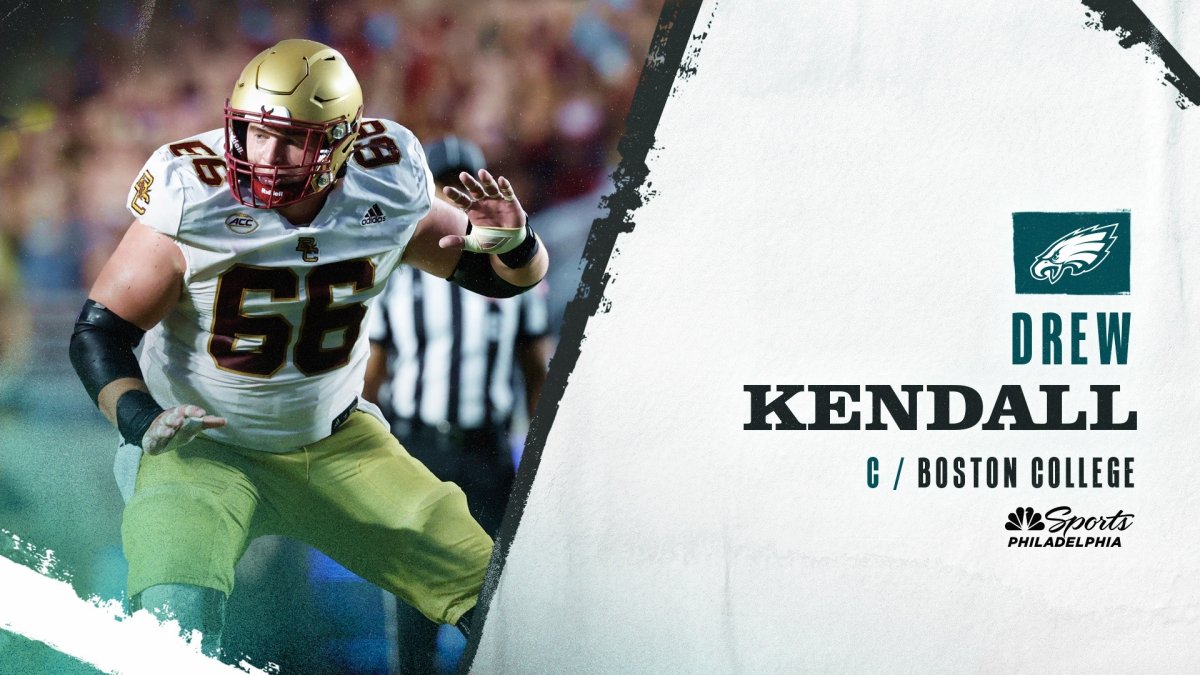Instant reactions to Eagles’ selection of Boston College center Drew Kendall – NBC Sports ...