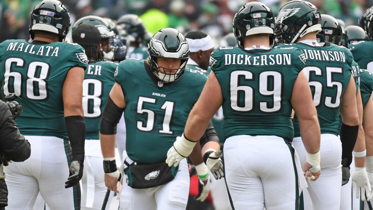 Eagles’ Cam Jurgens talks O-line’s future after signing new deal – NBC ...