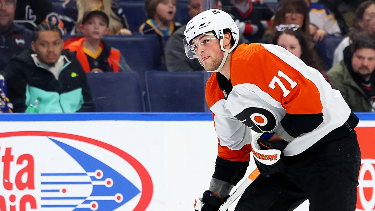 Flyers’ Tyson Foerster on track for start of season, per report – NBC ...