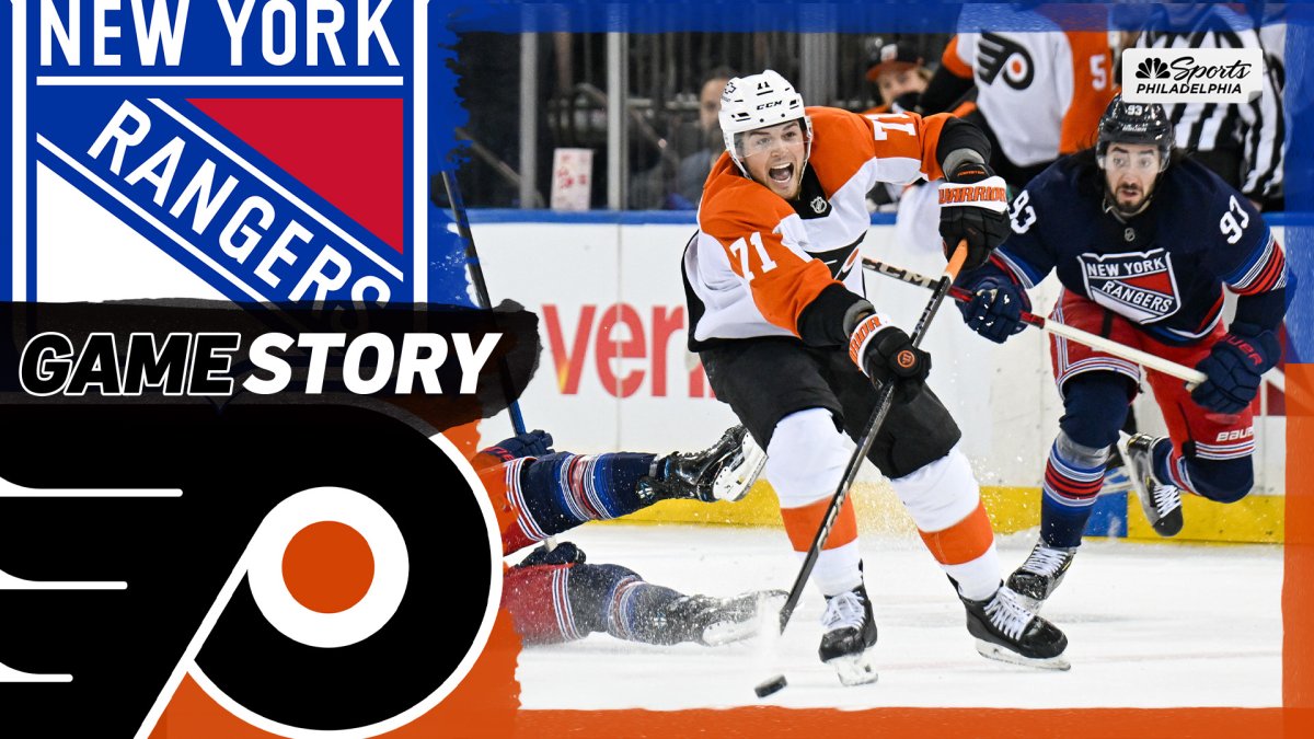 Tyson Foerster’s hat trick powers Flyers to 8-5 win over Rangers – NBC Sports Philadelphia