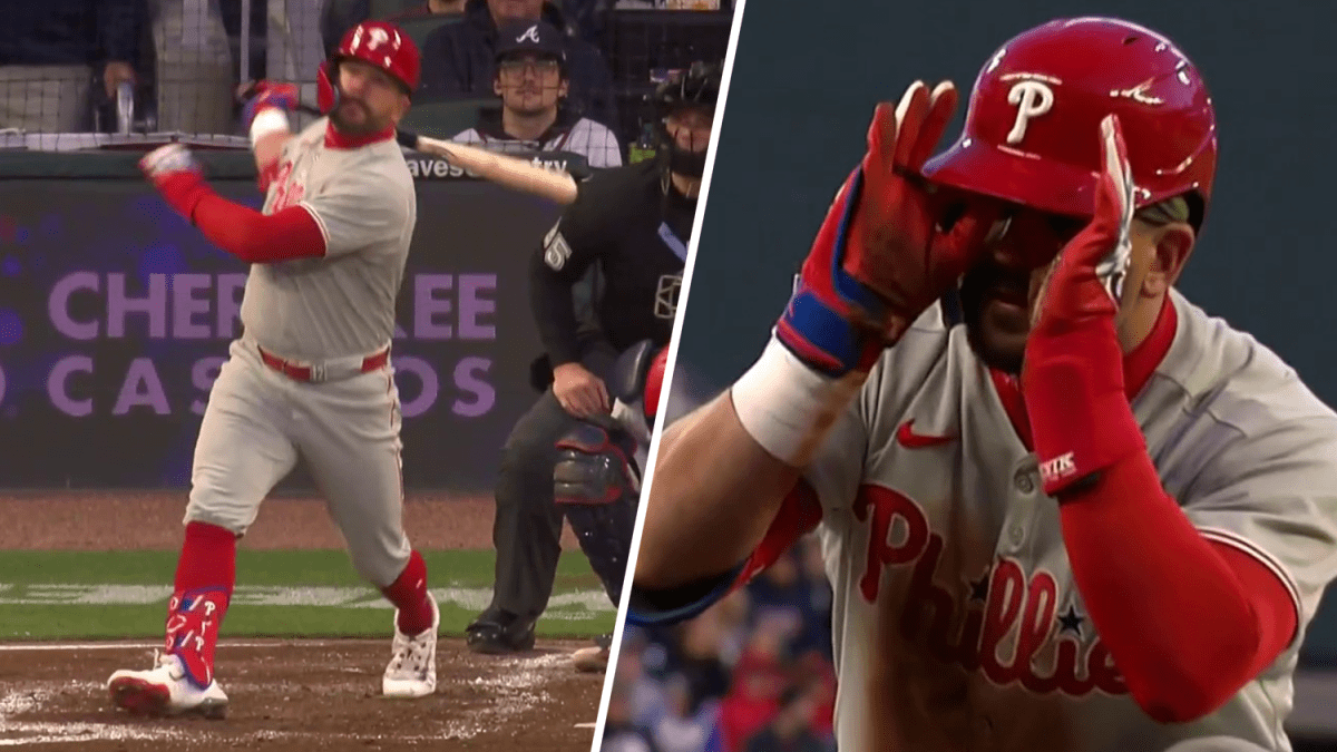 Kyle Schwarber’s TRIPLE ties the game at three! – NBC Sports Philadelphia