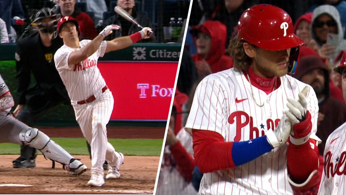 Phillies offense comes alive in the sixth to take the lead – NBC Sports ...