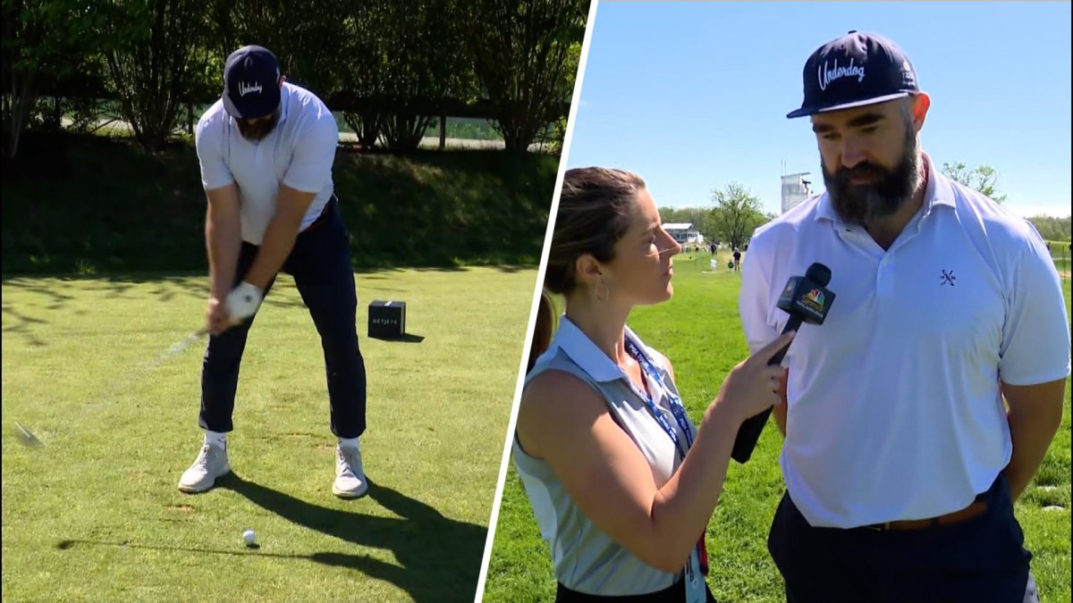 Jason Kelce gives expectations for the Eagles during Truist ...