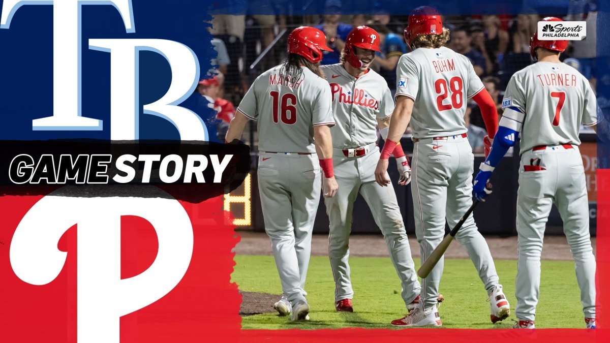 Phillies finish off sweep of Rays with action-packed comeback – NBC ...