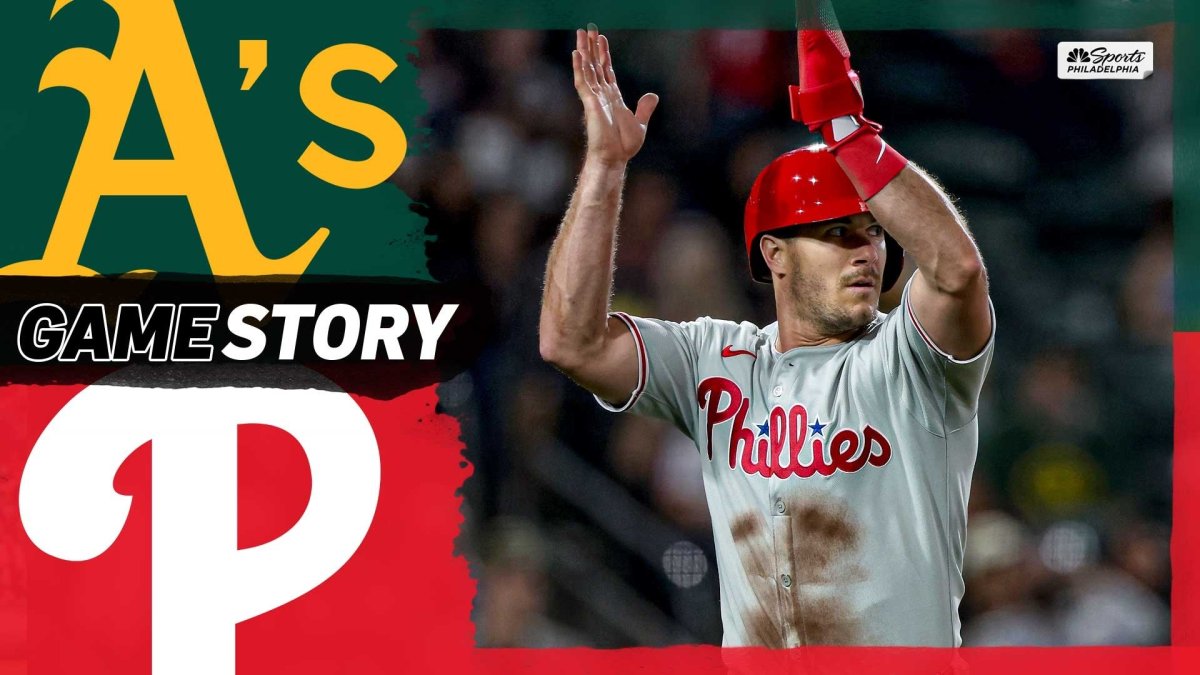Watch Wheeler deals, offense comes alive as Phillies beat A’s – NBC ...
