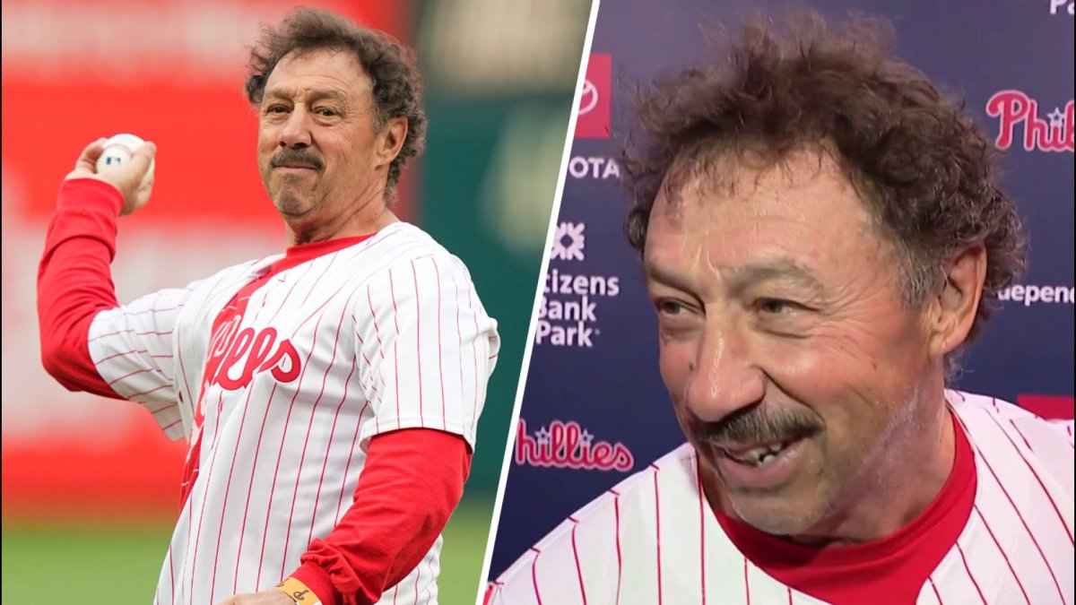 Watch Guy Gaudreau on his first pitch and talk with Howie Roseman – NBC ...