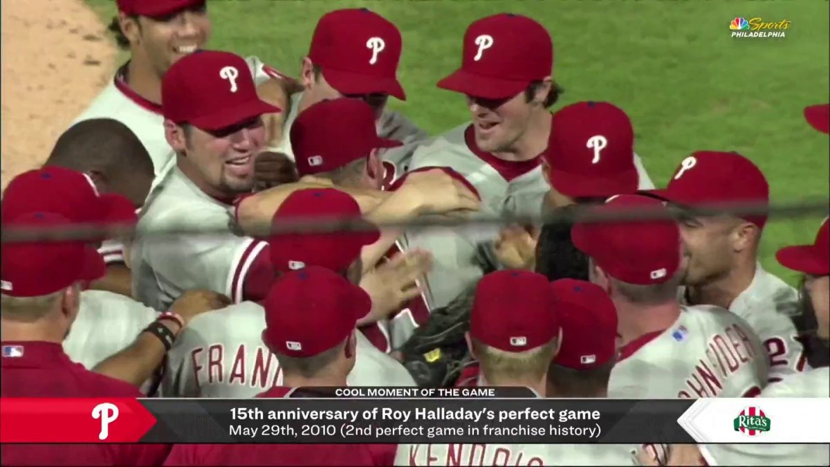 Watch Rubén Amaro Jr. reflect on the anniversary of Roy Halladay’s perfect game – NBC Sports ...