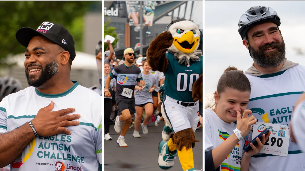 Eagles Autism Challenge raises a record $10 million in 2025 – NBC ...