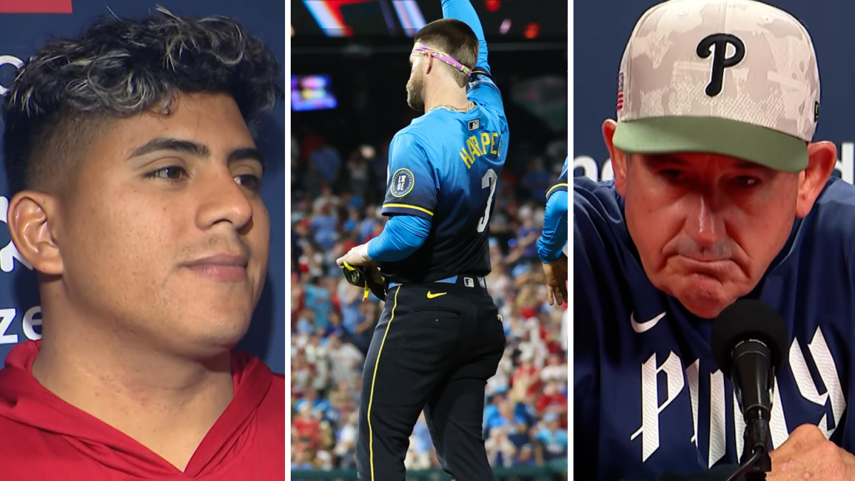 Thomson, Suárez are thrilled for Harper on his career milestone – NBC ...