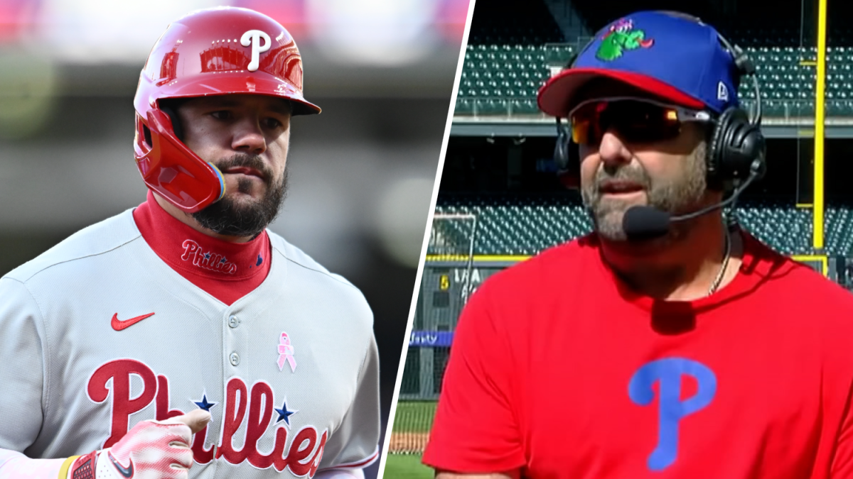 Watch Kevin Long discuss close relationship with Kyle Schwarber – NBC ...
