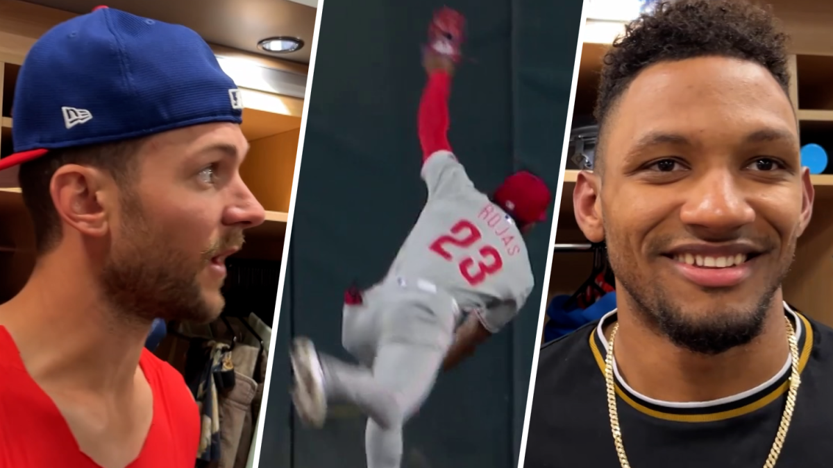 Watch Johan Rojas reflects on his incredible catch – NBC Sports ...