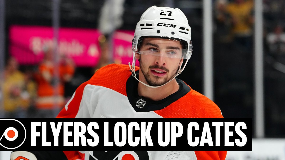 Watch breakdown of Noah Cates’ new 4-year contract with Flyers – NBC ...