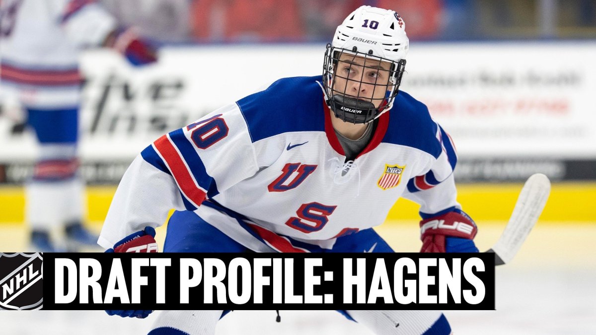 Watch breakdown of NHL draft prospect James Hagens – NBC Sports Philadelphia