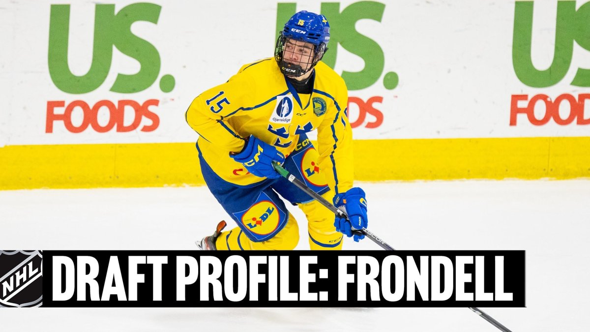 Watch breakdown of NHL draft prospect Anton Frondell – NBC Sports Philadelphia