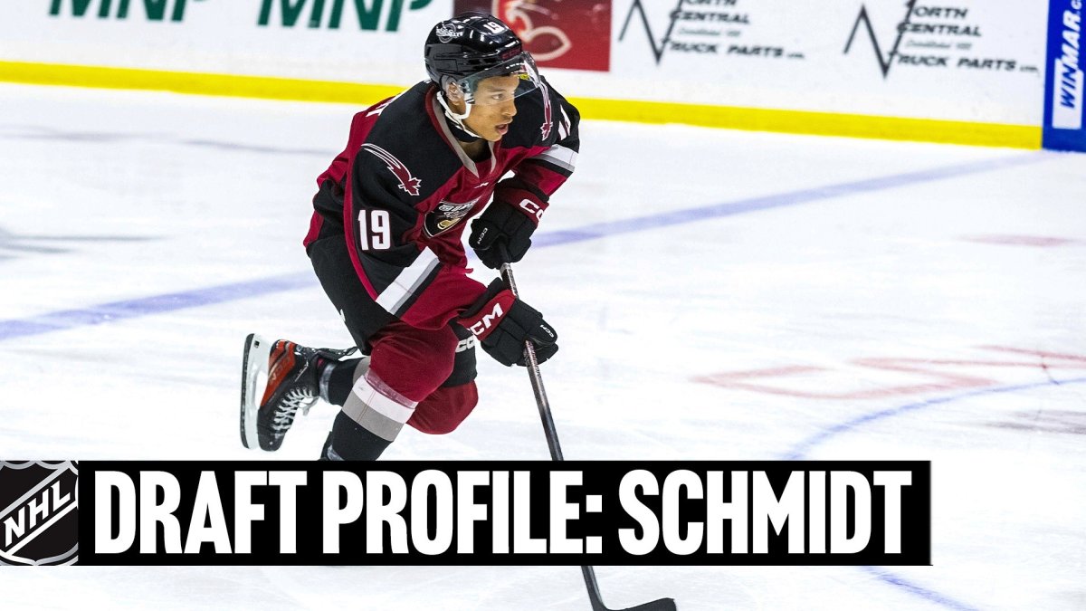 Watch breakdown of NHL draft prospect Cameron Schmidt – NBC Sports Philadelphia