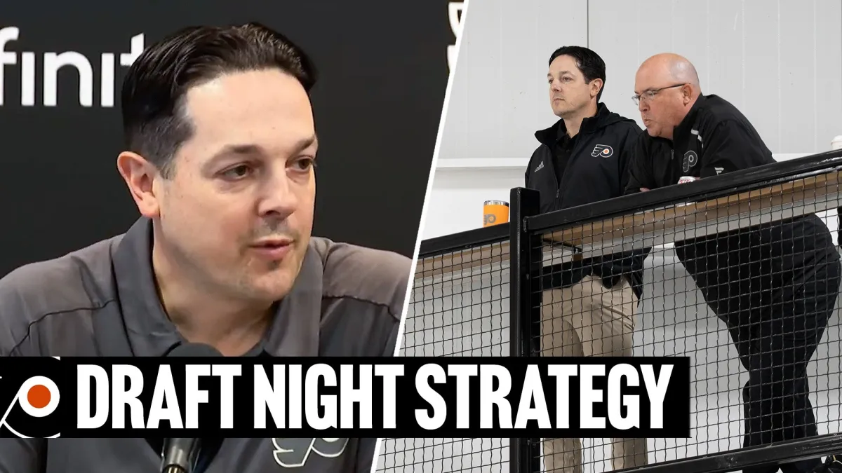 Watch Flyers GM Danny Briere discuss team’s NHL draft strategy – NBC ...