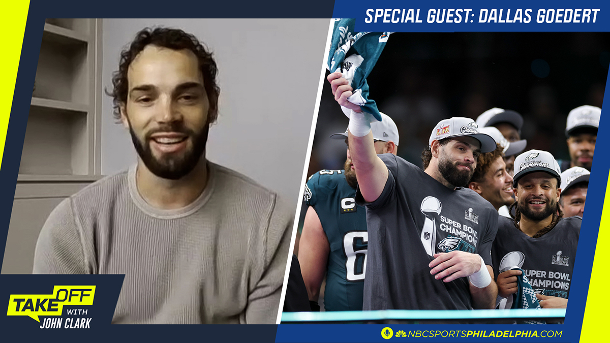 Eagles’ Dallas Goedert joins Takeoff with John Clark podcast – NBC ...