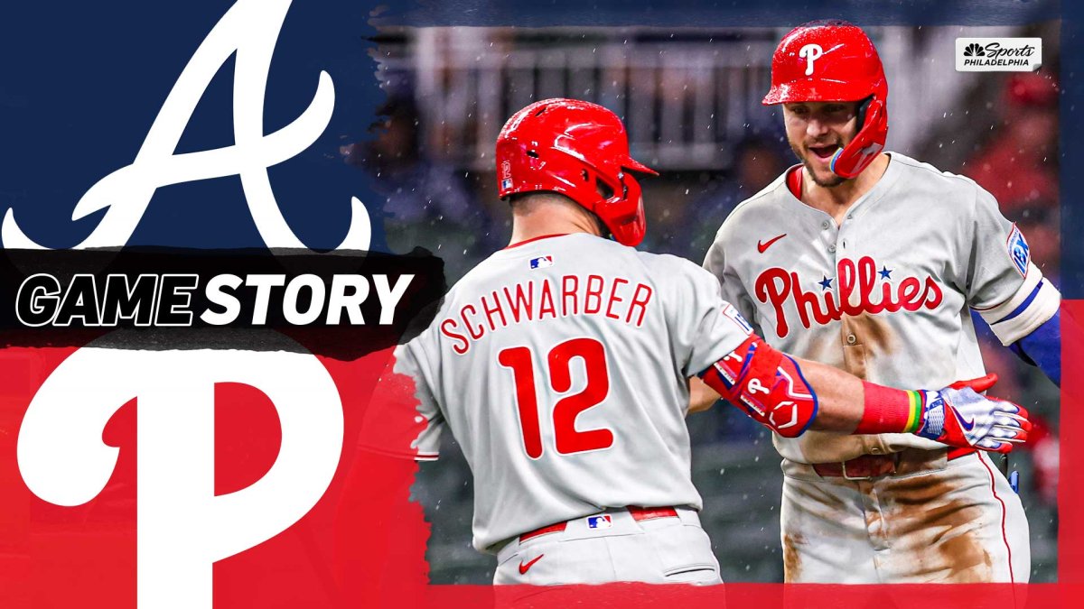 Watch Phillies explode for 13 runs in blowout win over Braves – NBC ...