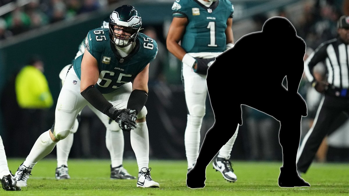 Lane Johnson and his rotating cast of right guards continues – NBC ...