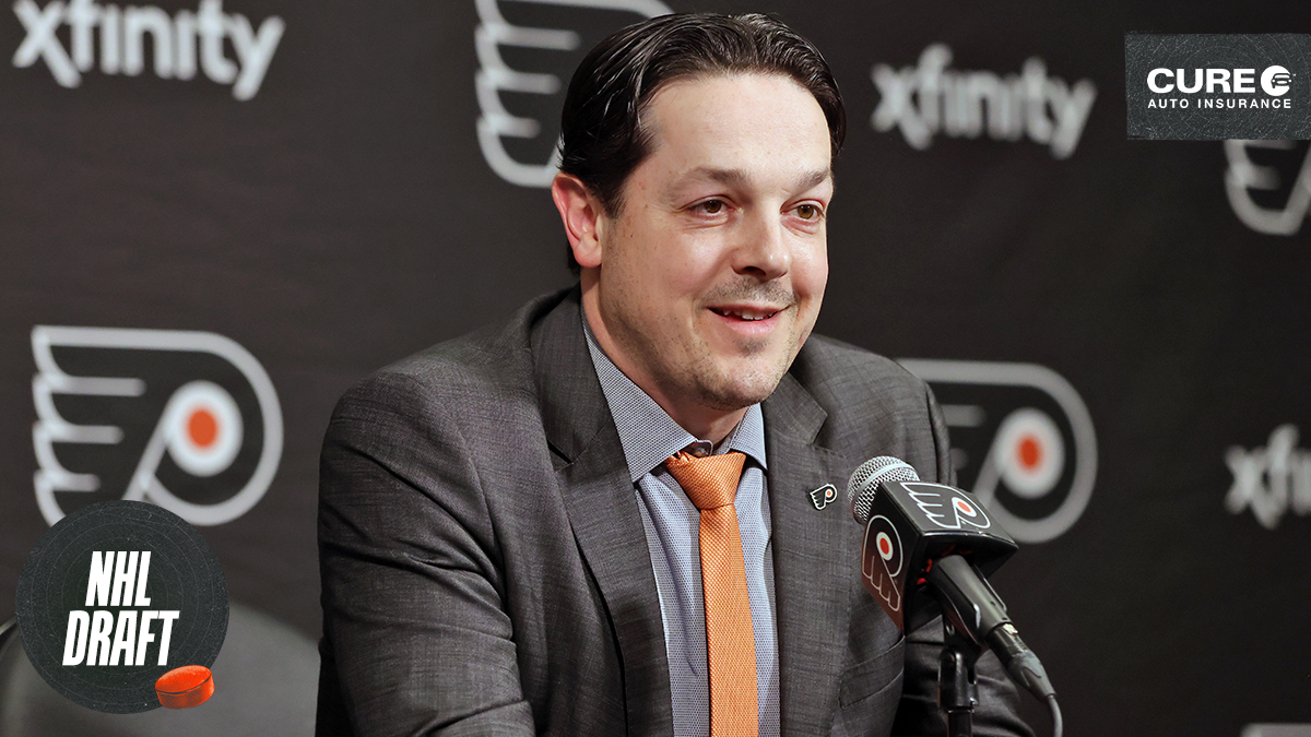 Flyers wrap Round 1 of NHL draft with top winger and a center – NBC ...