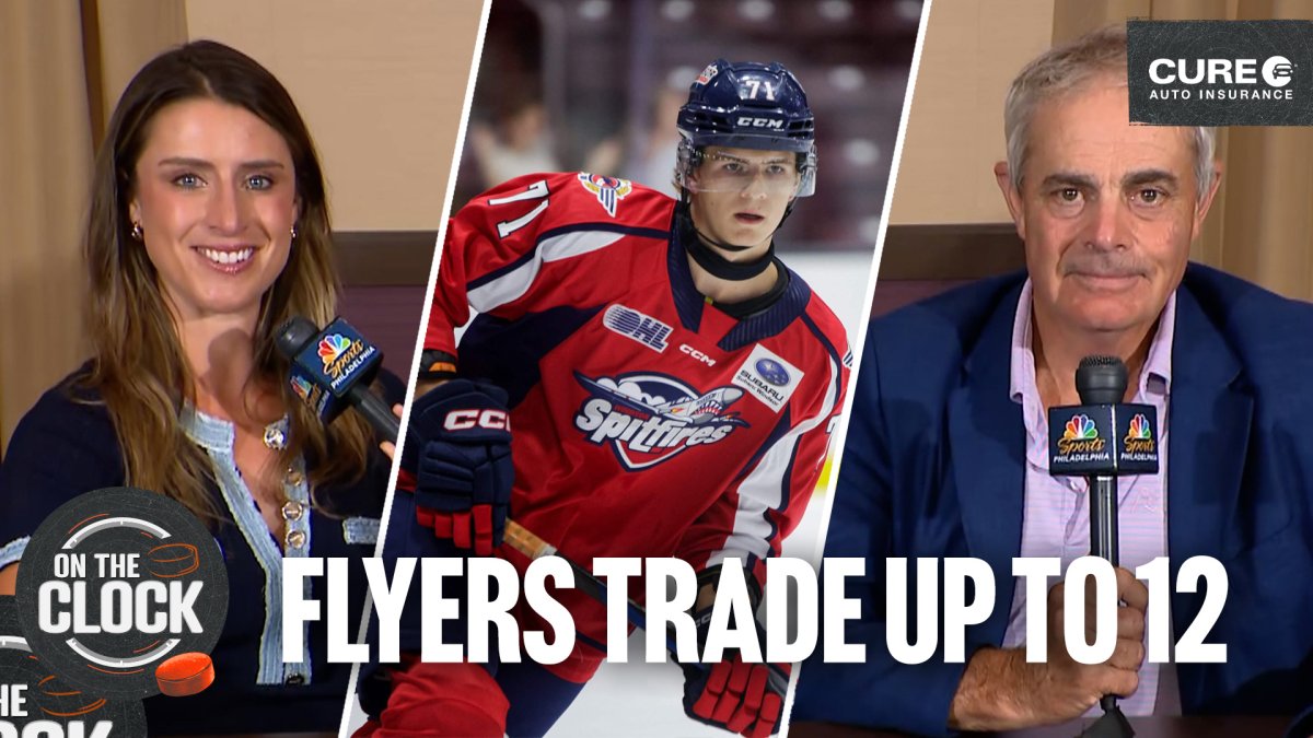 Watch breakdown of Flyers trading up to draft Jack Nesbitt – NBC Sports ...