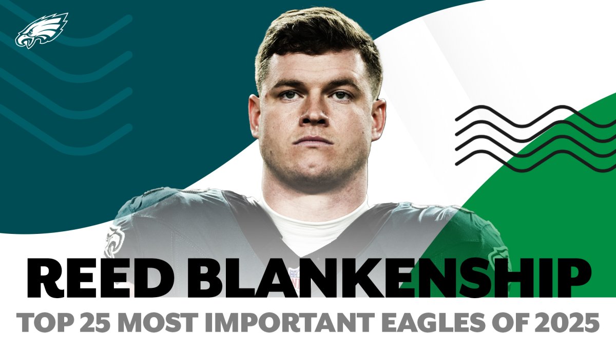 See where Reed Blankenship ranks among most important Eagles – NBC ...