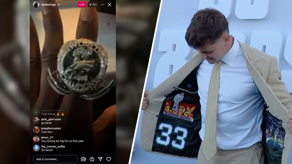 Sights from the Eagles Super Bowl LIX ring ceremony – NBC Sports ...