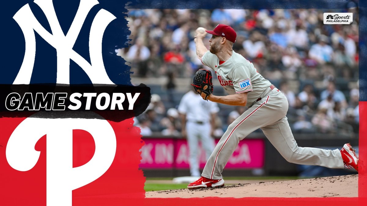 Wheeler struggles, Phillies fall 4-3 to Yankees in series finale – NBC ...