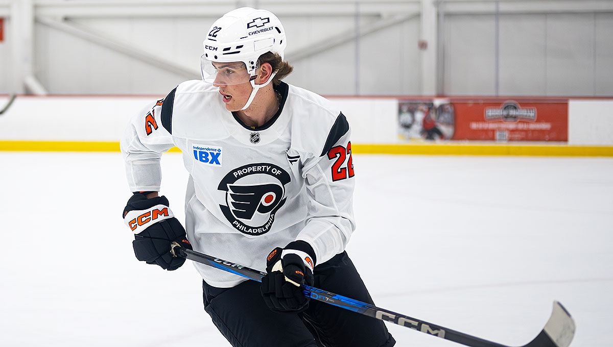 Wayne Simmonds sees some of Sean Couturier in Flyers prospect Jack ...