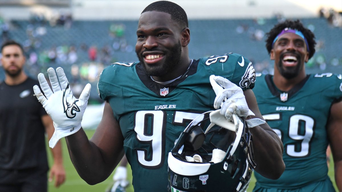 Moro Ojomo ready for increased role in Eagles defense – NBC Sports ...