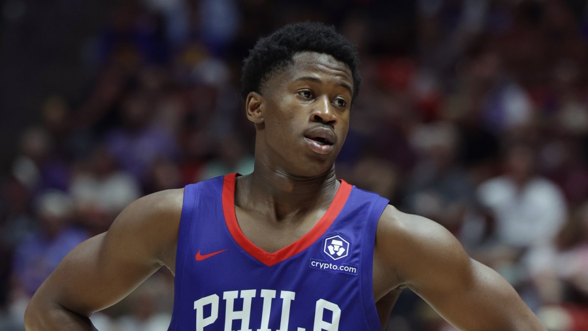 VJ Edgecombe out for Sixers’ opener in Las Vegas summer league with ...