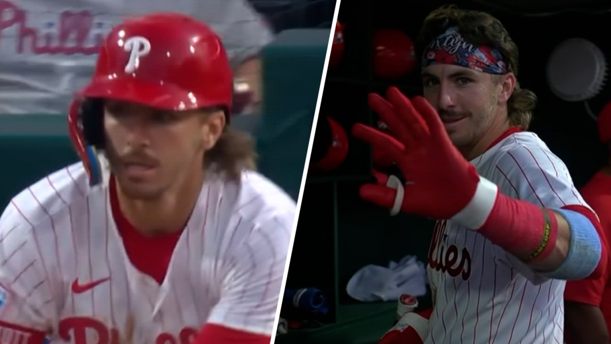 See Bryson Stott hit a homer a few hours after birth of his child – NBC ...