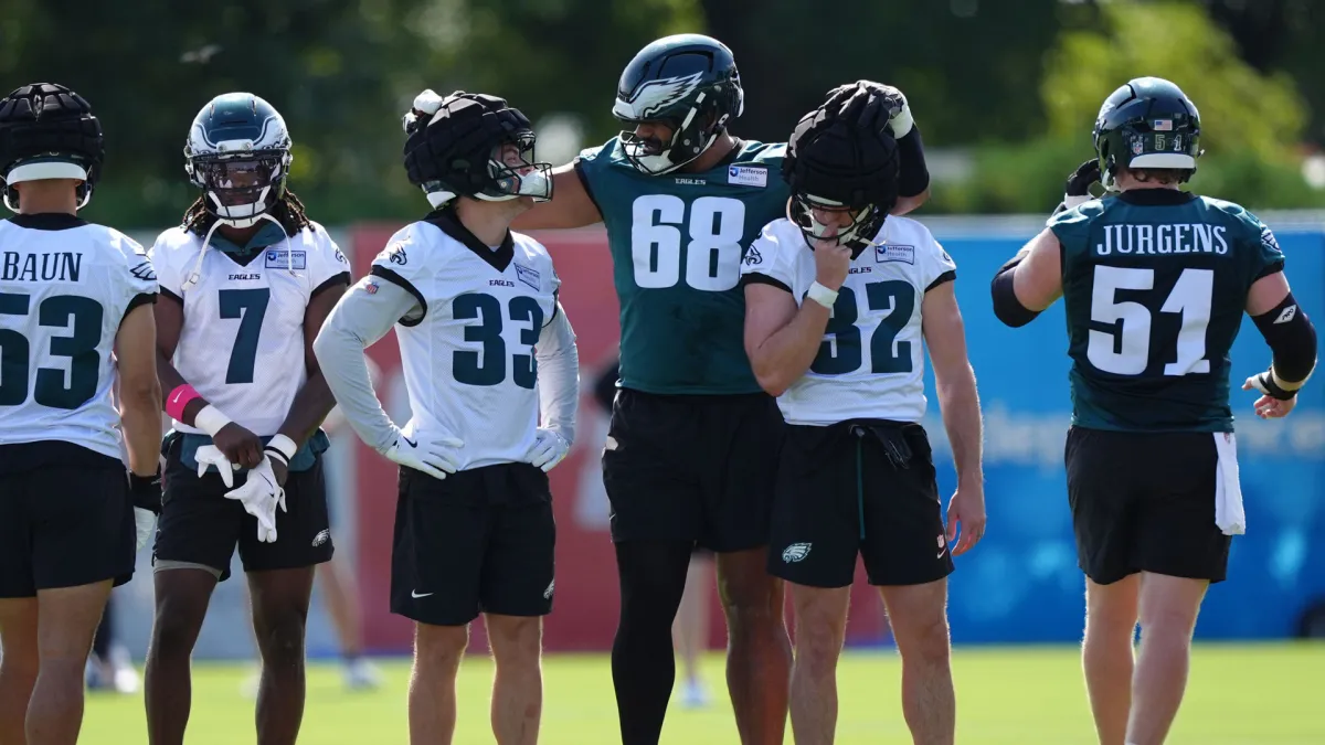Eagles announce initial 53-man roster for 2025 season – NBC Sports ...