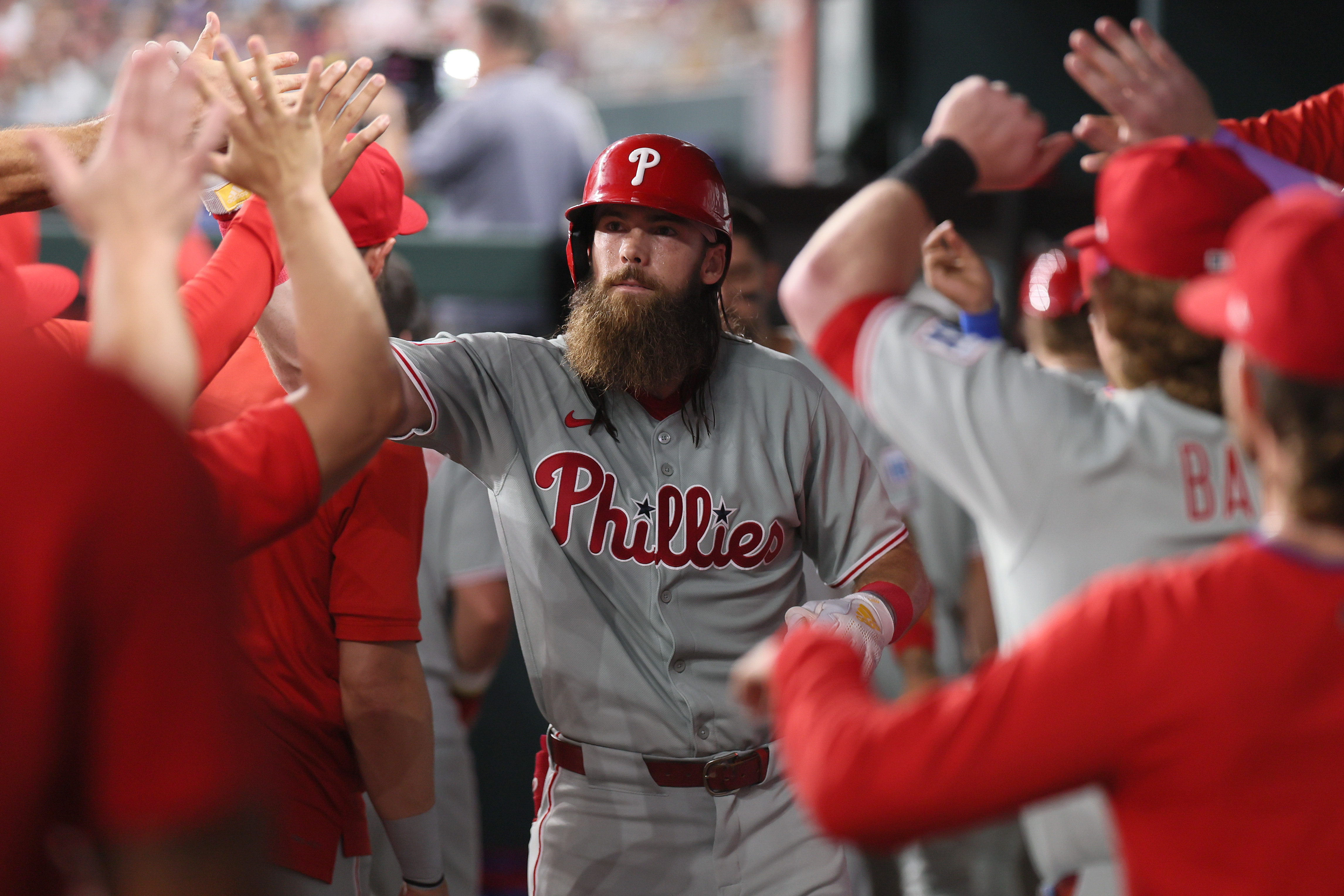 A monster night from Marsh powers Phillies to win over Rangers – NBC ...